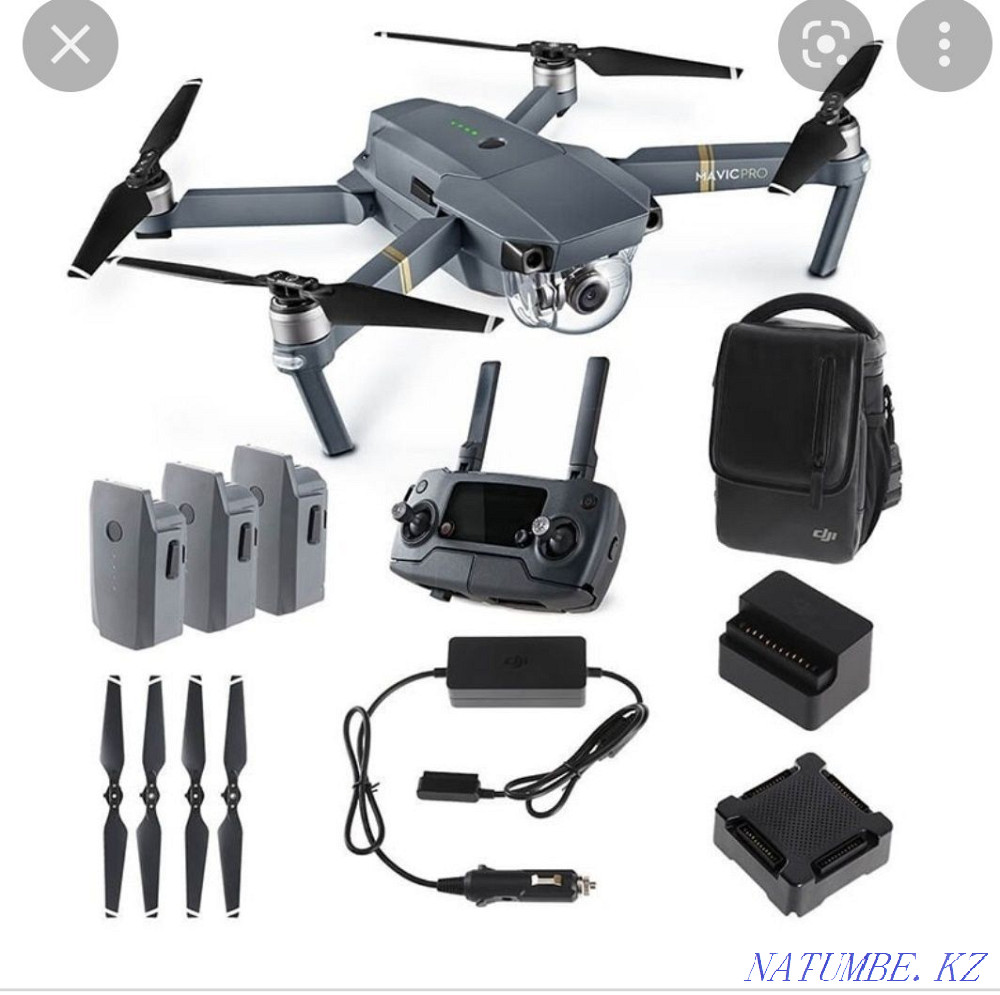 Mavic pro, мавик про комбо с 2 батареями: 295 000 ₸ — Экшн камеры в ...