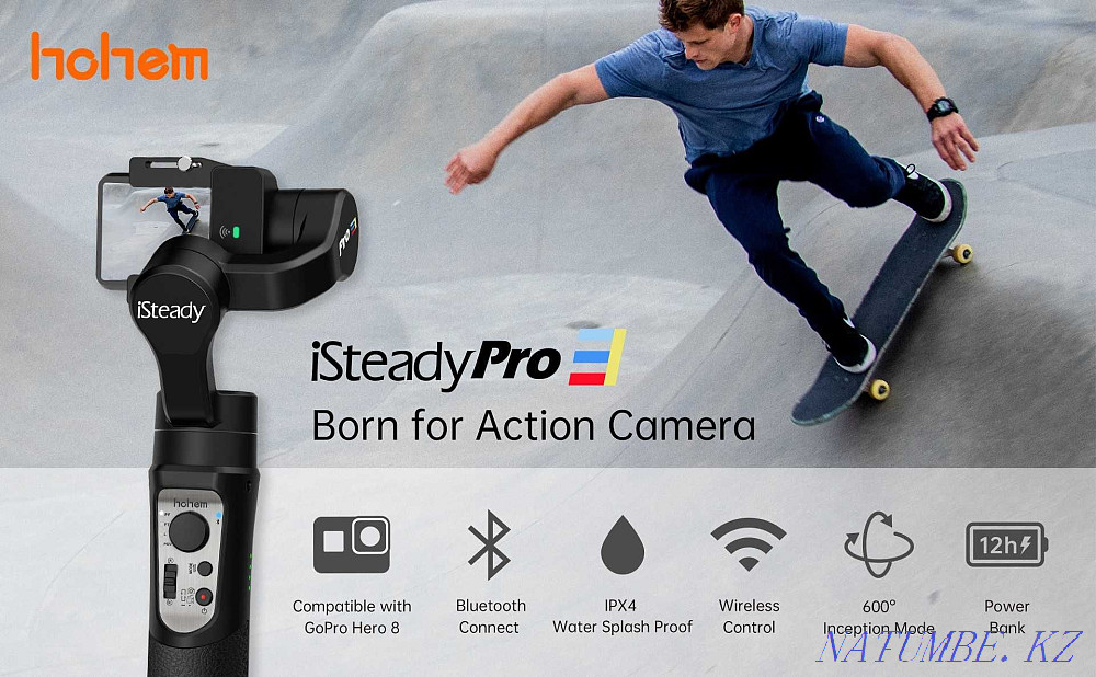 3-осевой Стабилизатор hohem iSteady Pro 3 для экшн-Камеры GoPro Hero ...